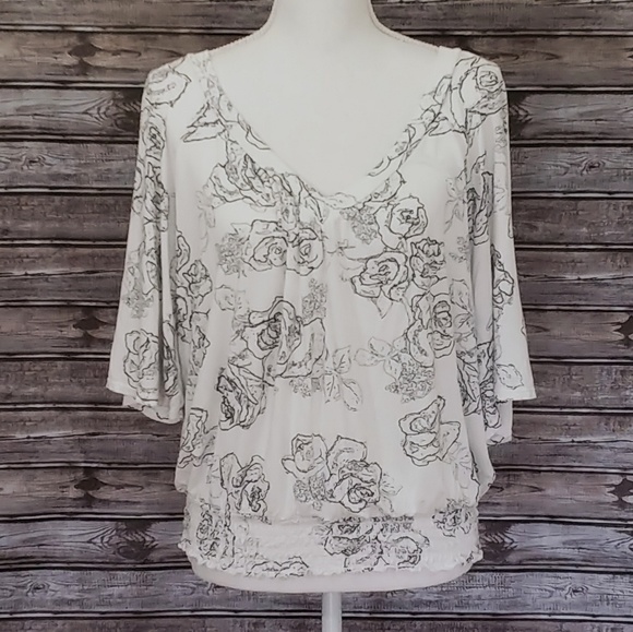 American Rag | Tops | American Rag Floral Boho Top | Poshmark